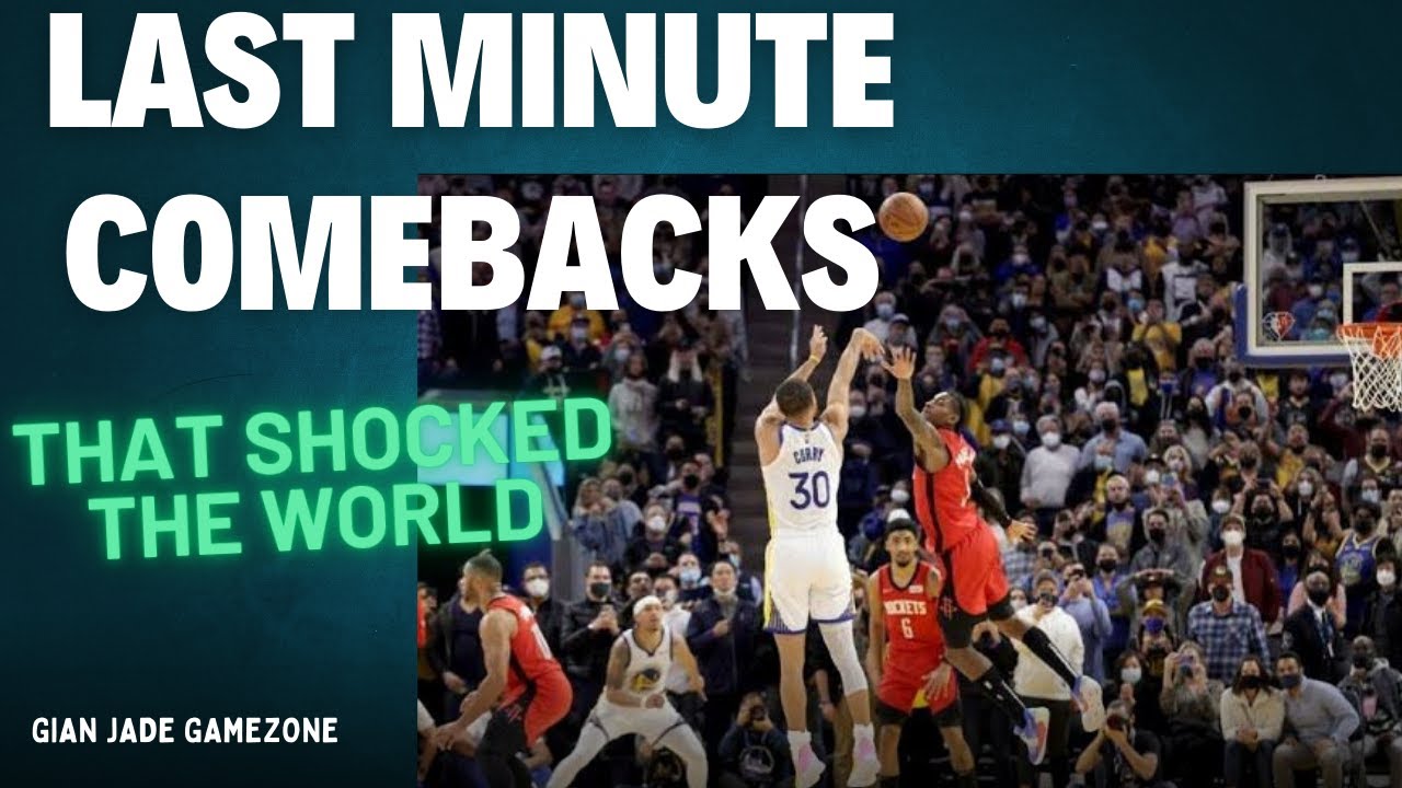 last minute comebacks that shocked world - YouTube