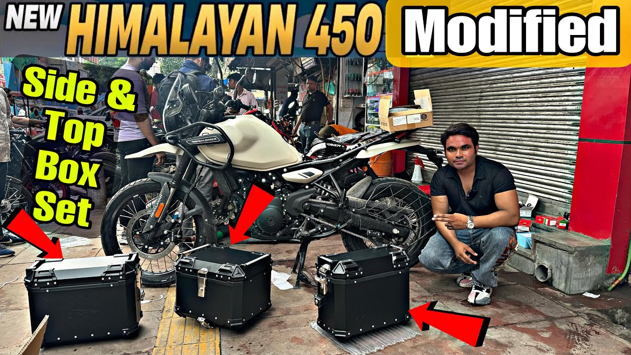 Royal enfield himalayan 450 | Himalaya 450 Modified | - YouTube