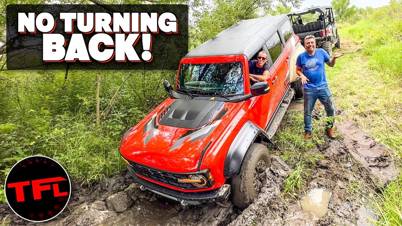 Ford Bronco Raptor Enters Our Mud Pit...and We Find Its Limit! - YouTube