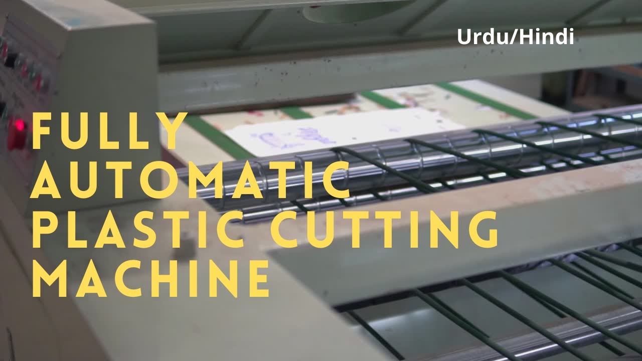 #autoplasticbagcuttingmachine Fully automatic plastic bag cutting ...