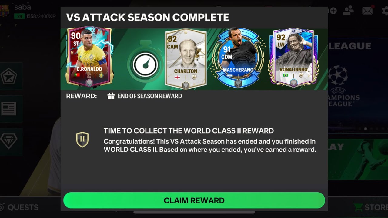 ICON PACKED! END OF SEASON DIVISION RIVALS REWARDS IN FC MOBILE 24 ...