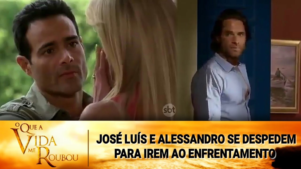 O Que a Vida Me Roubou - José Luís e Alessandro se despedem para irem ...