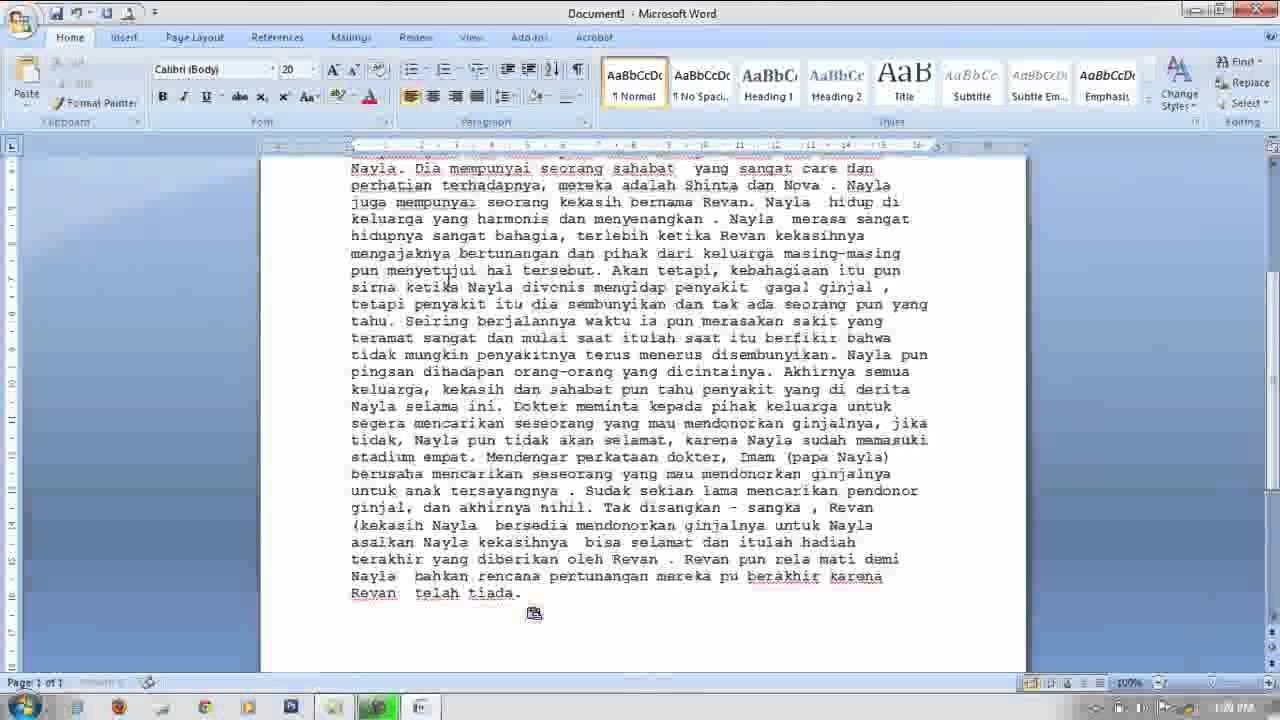 tutorial membuat kolom text pada koran (Yuli novi) - YouTube
