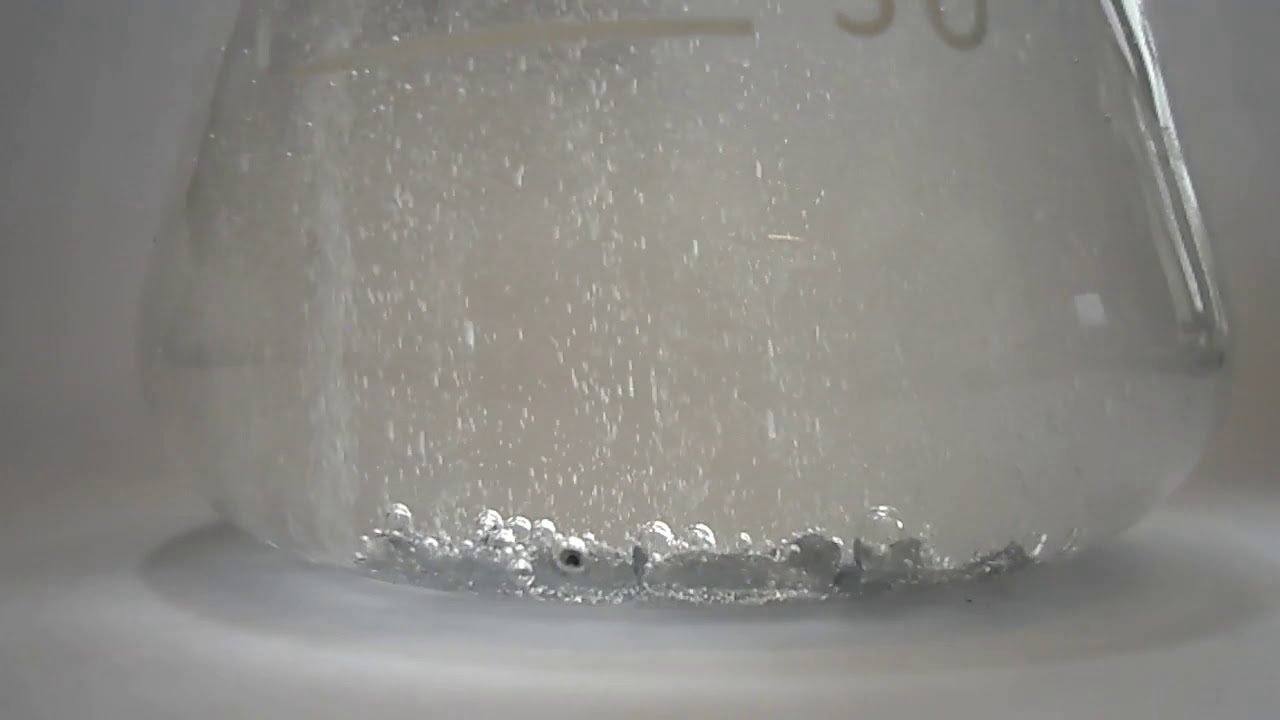 Chemical Reaction, dissolve , Copyright Free - YouTube