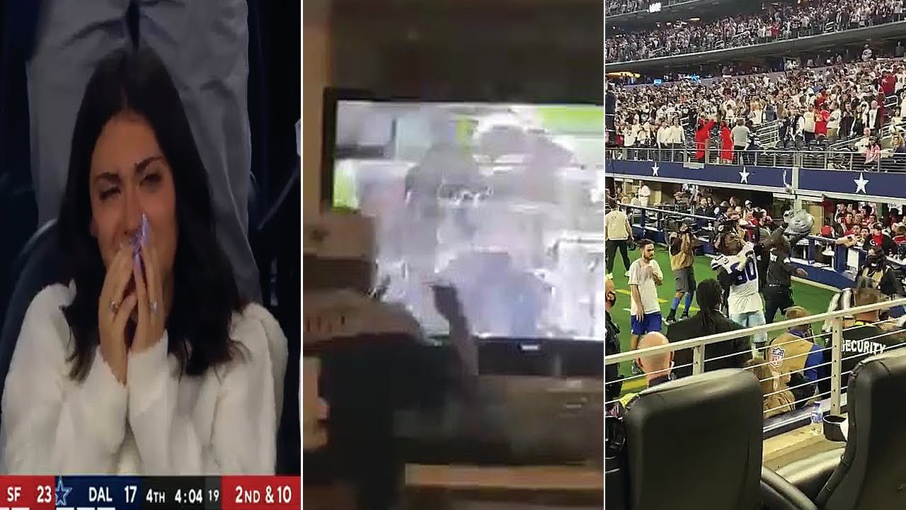 Dallas Cowboys Fans Crazy Reaction And Throwing Trash On Players After ...