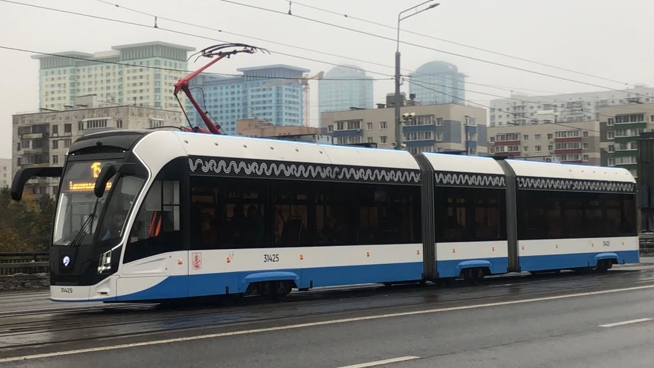 71-931М Витязь-М 31425 На Строгинском мосту - YouTube