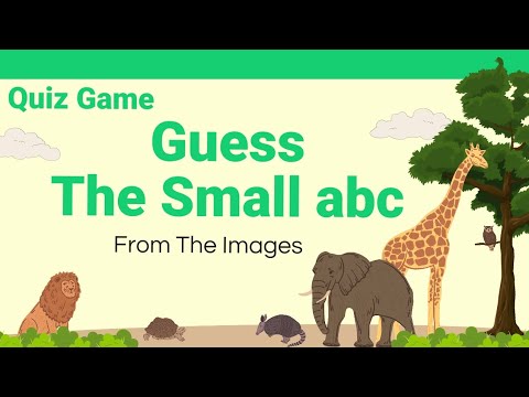 Abc Quiz Game| Quiz Game For Kids | Guess The Abc | Quiz Game For ...