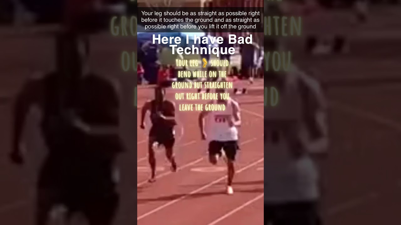 How to Fix Sprint Technique - YouTube