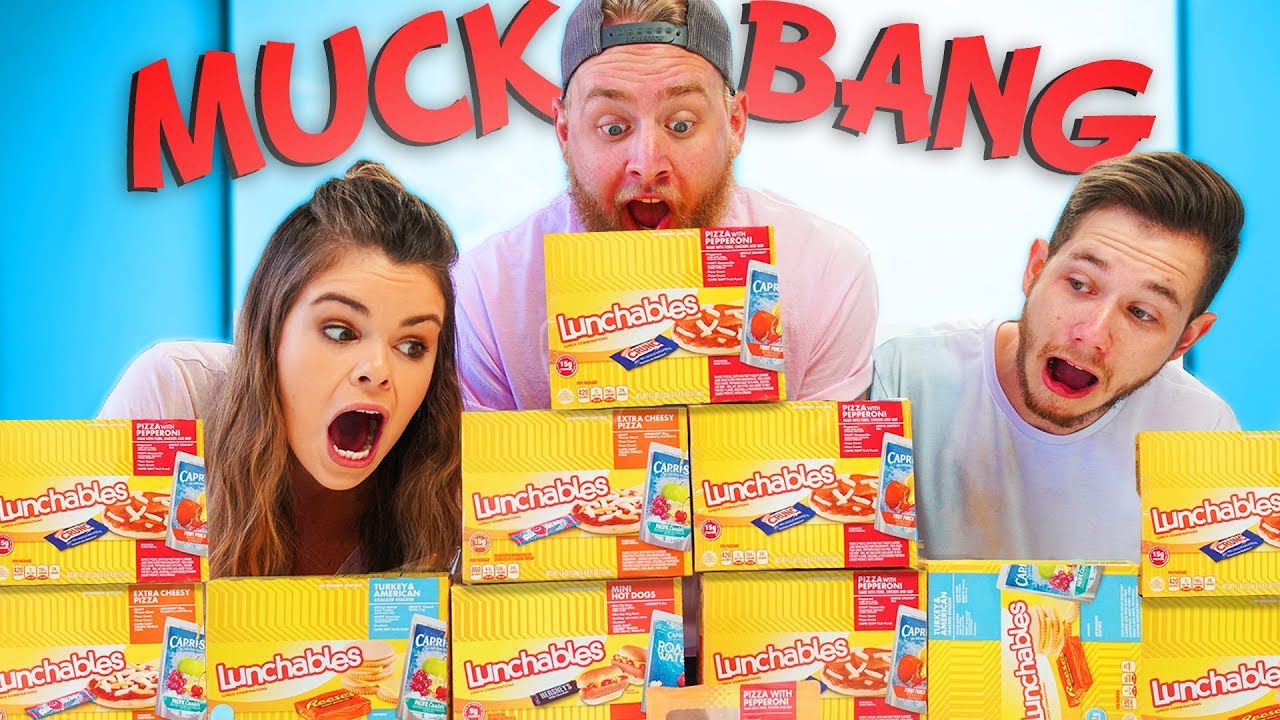 GIANT LUNCHABLES MUCKBANG!! - YouTube