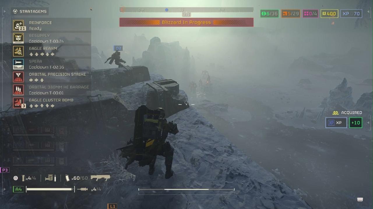 HELLDIVERS 2 - Bot Front Fast ICBM Mission Diff 7 - YouTube