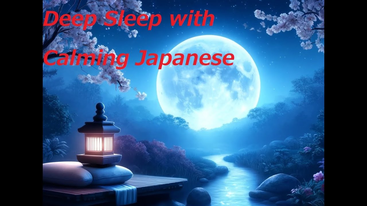Deep Sleep with Calming Japanese Music | Soothe Anxiety & Relax Your ...