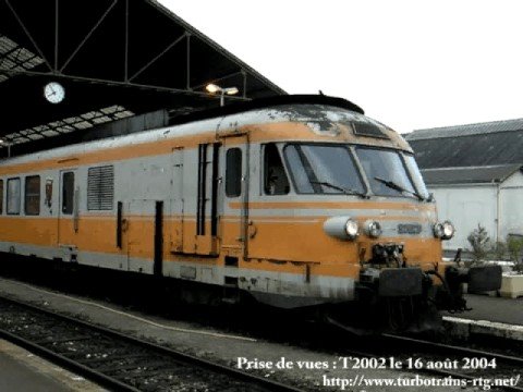 Turbotrain à Périgueux - YouTube