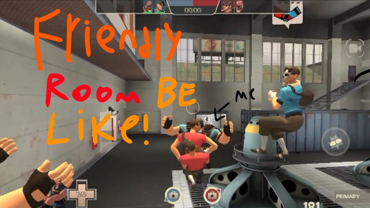 strike combat 2: fps mobile | Friendly room be like - YouTube