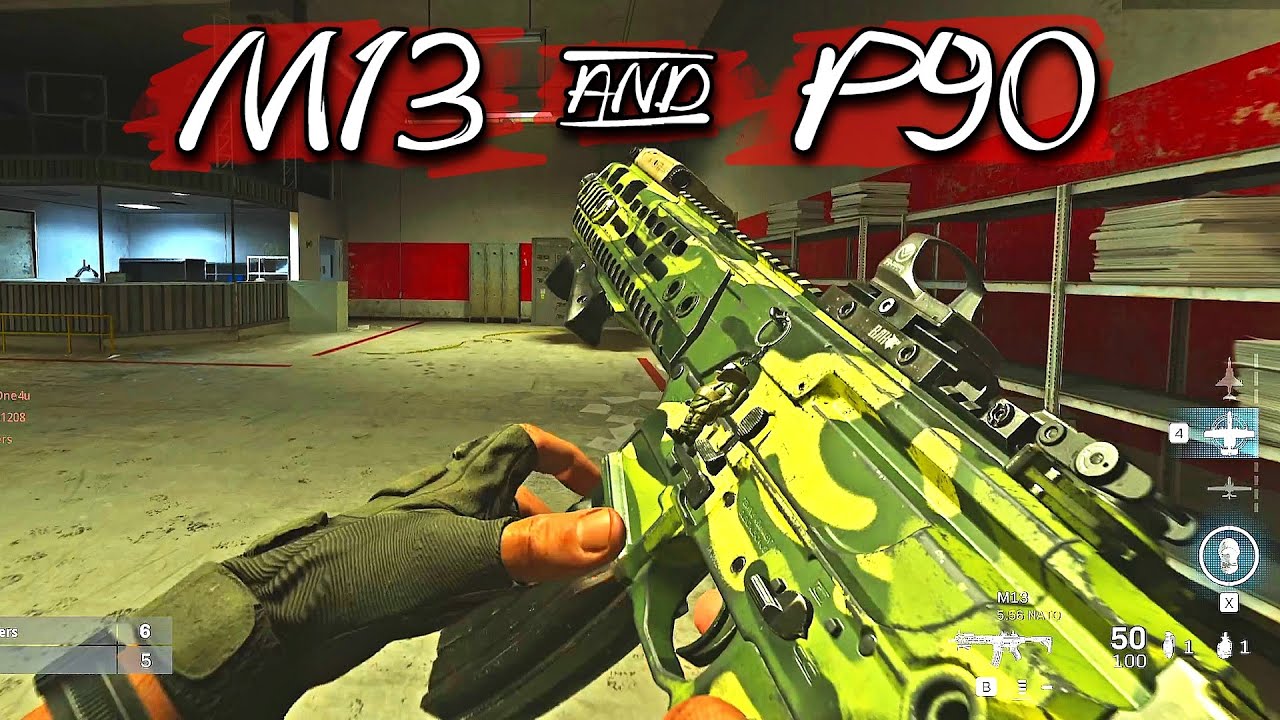 M13 & P90 | CoD - Modern Warfare 2019 : Free-for-all Gameplay (No ...