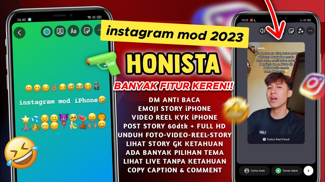HONISTA INSTAGRAM TERBARU | INSTAGRAM MOD TERBARU 2023 | IG MOD TERBARU 2023 - YouTube