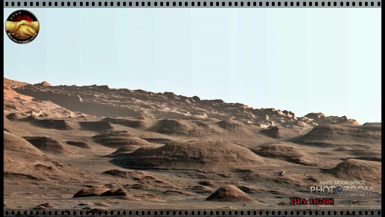 City roads and pyramids on Mars. Gale crater MT Sharp - YouTube