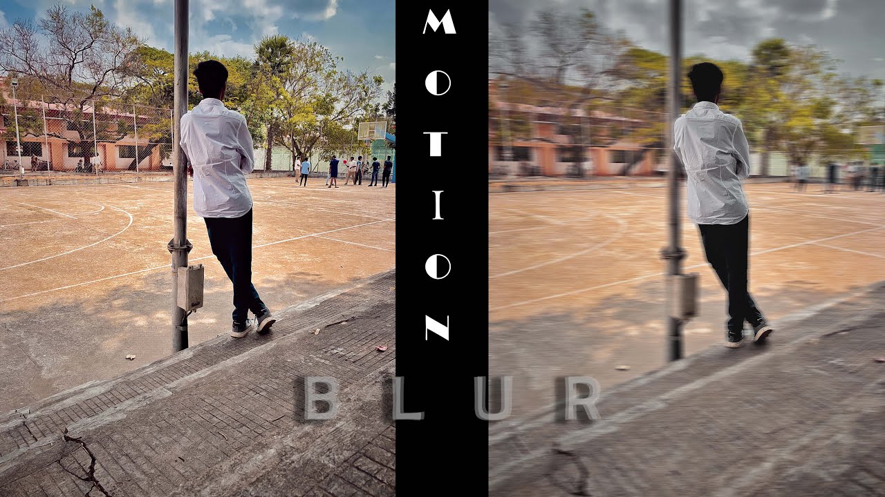 MOTION BLUR on photoshop //include LUT//@decentboy_creations - YouTube