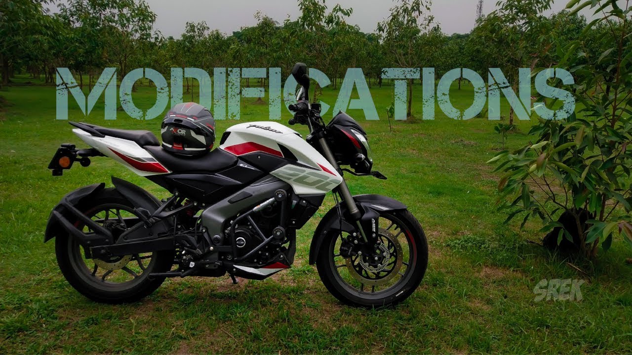Bajaj Pulsar NS200 MODIFICATIONS | #bs7 #ns200 #bajajpulsar #motovlog # ...