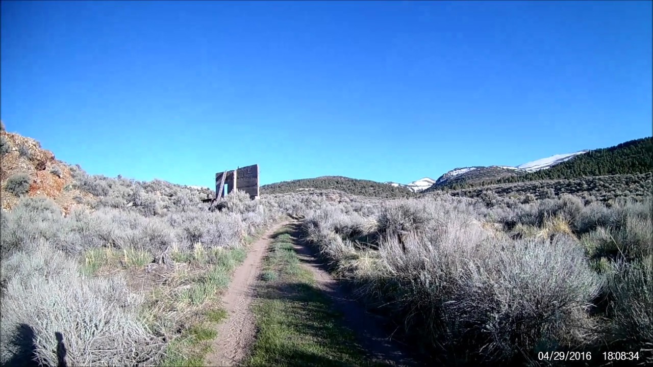 The Ghost Town of Aurora, Nevada...Pine Street in 2017. - YouTube