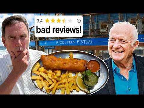 I Review Rick Stein's Worst Rated Fish and Chips! Not Again Rick!