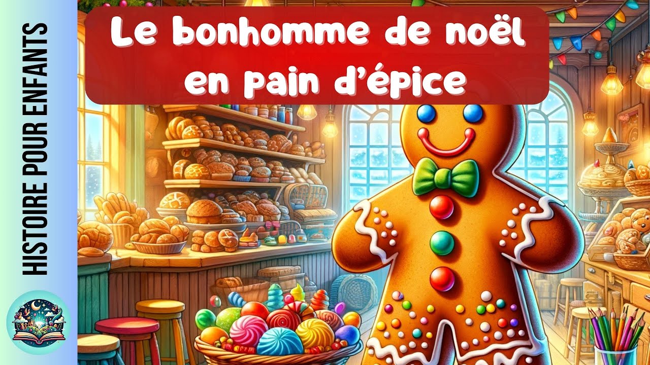 Histoire audio pour enfants - Le bonhomme de noël en pain d'épice - YouTube