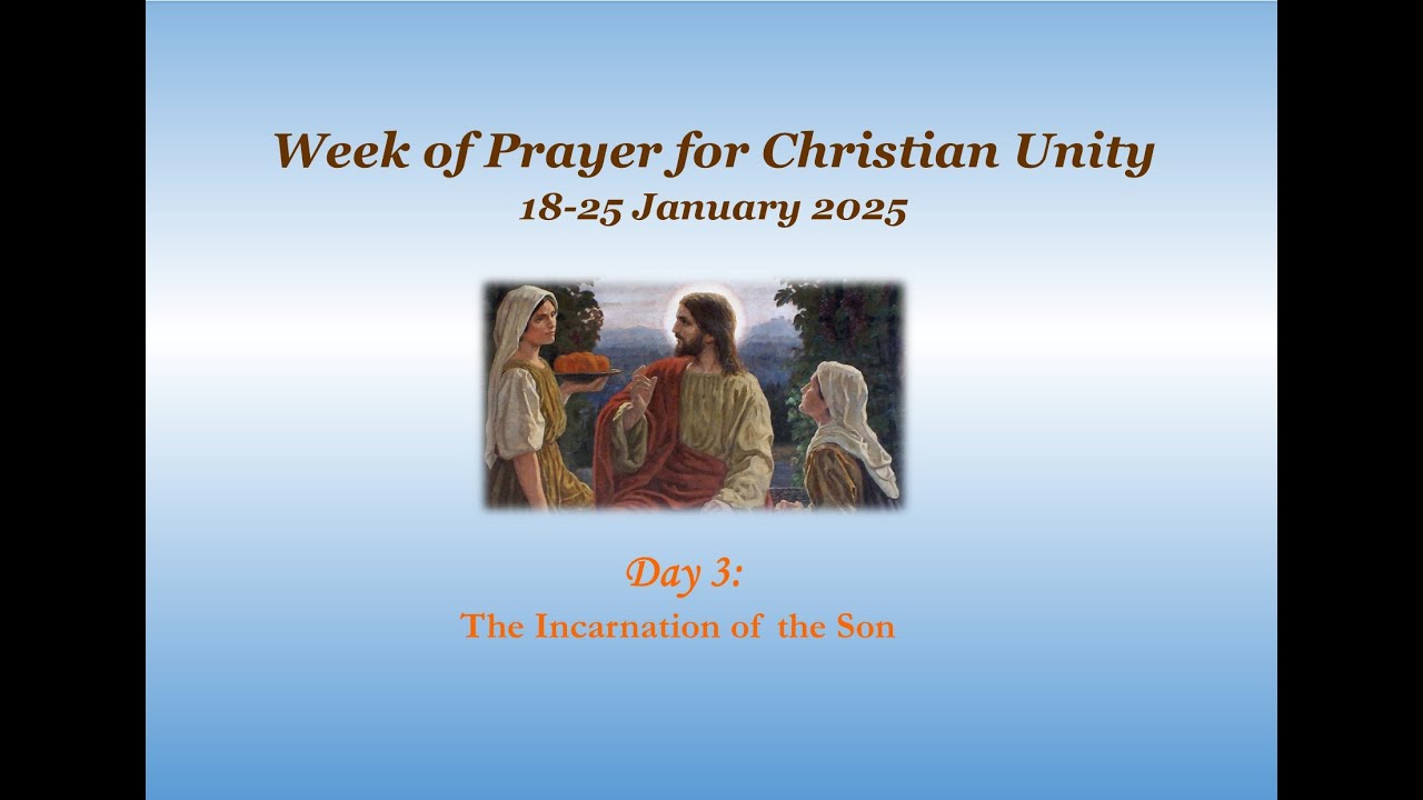Week of Prayer for Christian Unity 2025: Day 3 - YouTube