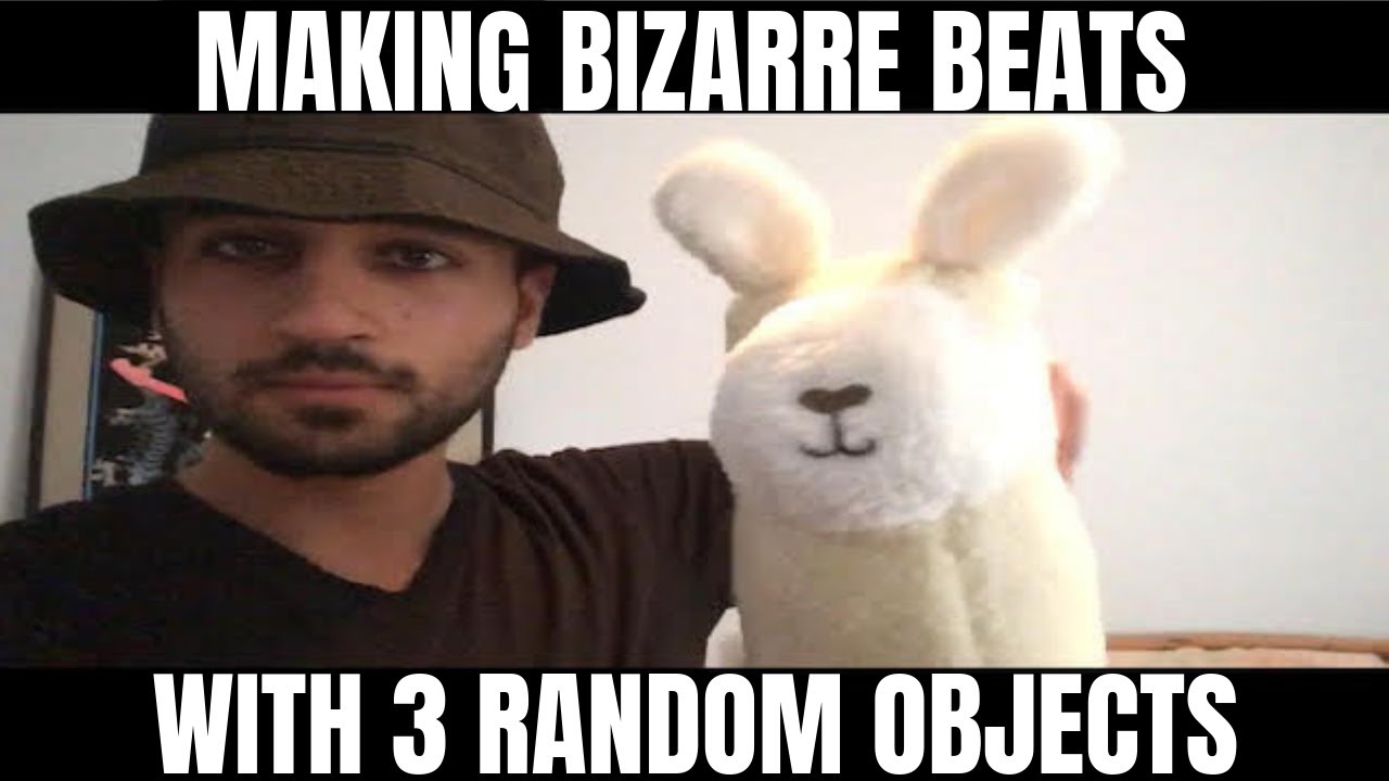 Making Bizarre Beats With 3 Random Objects - YouTube
