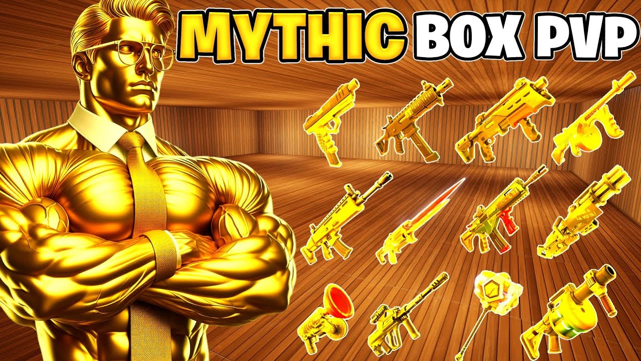 Fortnite mythic boss box pvp - YouTube