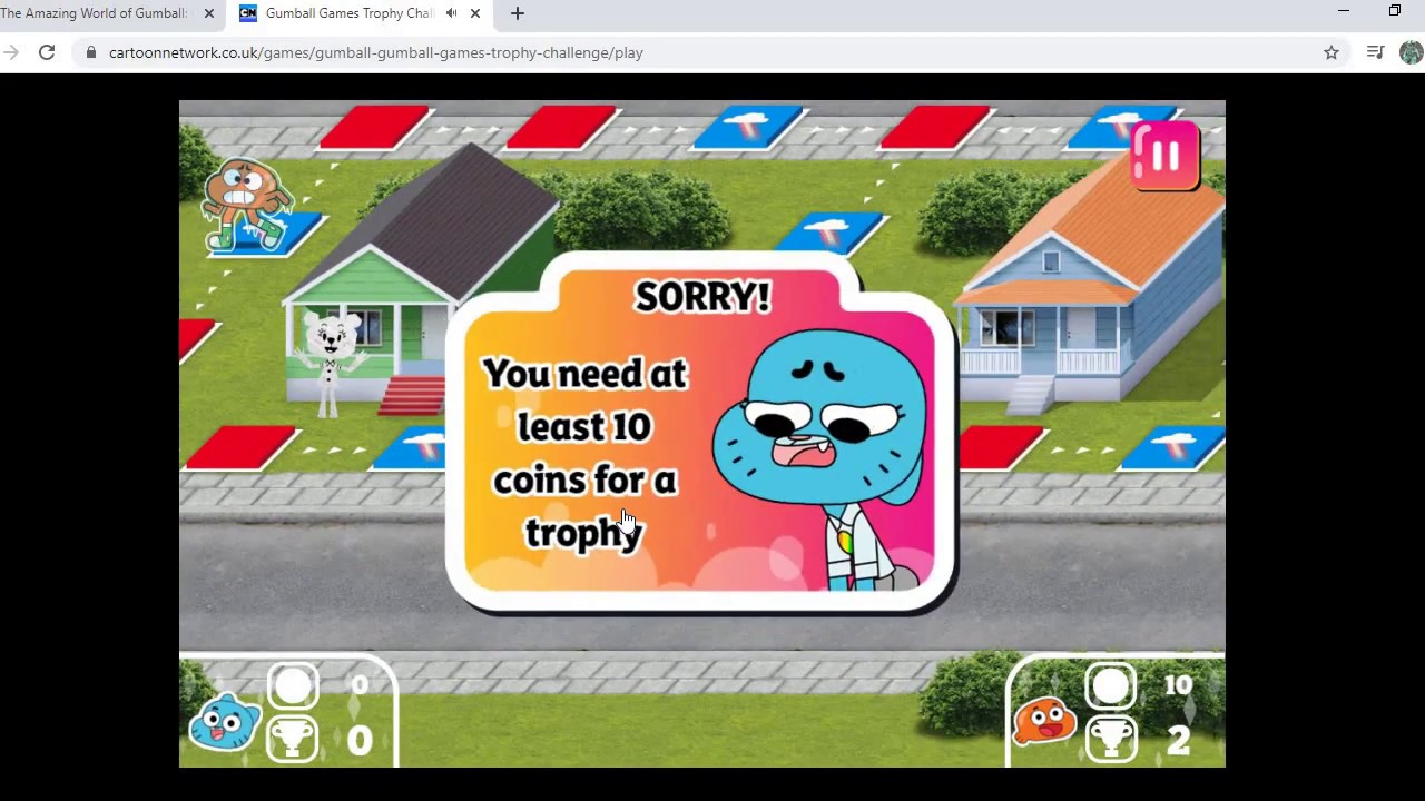 GUMBALL GAMES TROPHY CHALLENGE (YOU HAVE TO KNOW THAT THIS IS MY FIRST ...