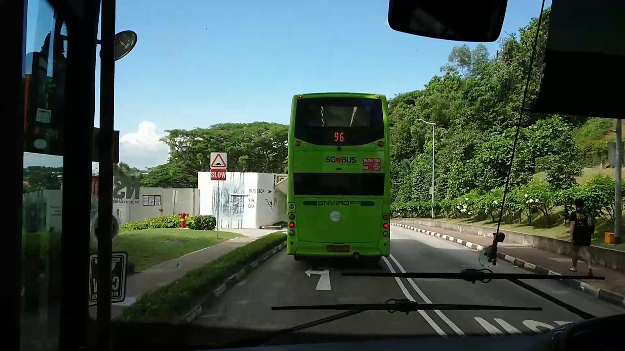 PA4051X NUS Internal Shuttle Bus B2 - YouTube