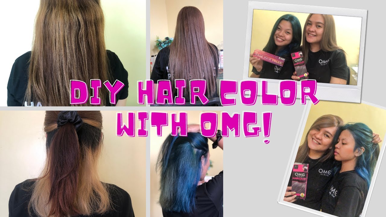 How To Color Your Hair At Home || Affordable & Easy || OMG - YouTube