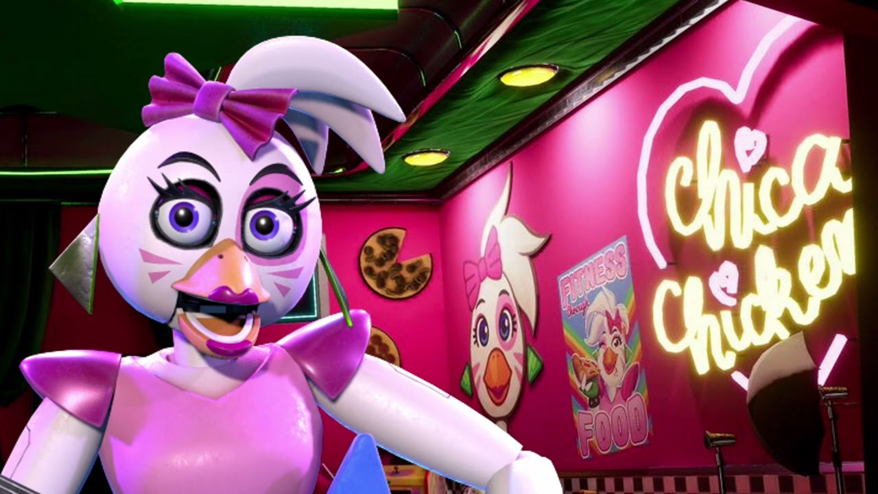 Casting FNAF Security Breach, Glamrock Chica FR - YouTube