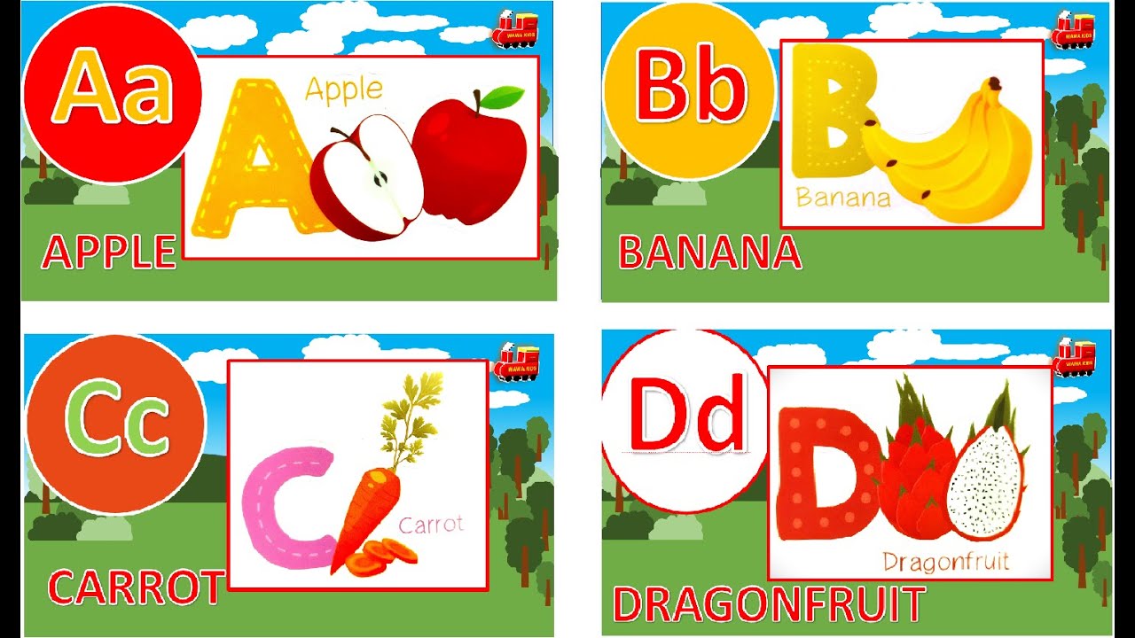 ABCD, ALPHABETS, abcd LEARNING FOR KIDS AND TODDLERS - YouTube