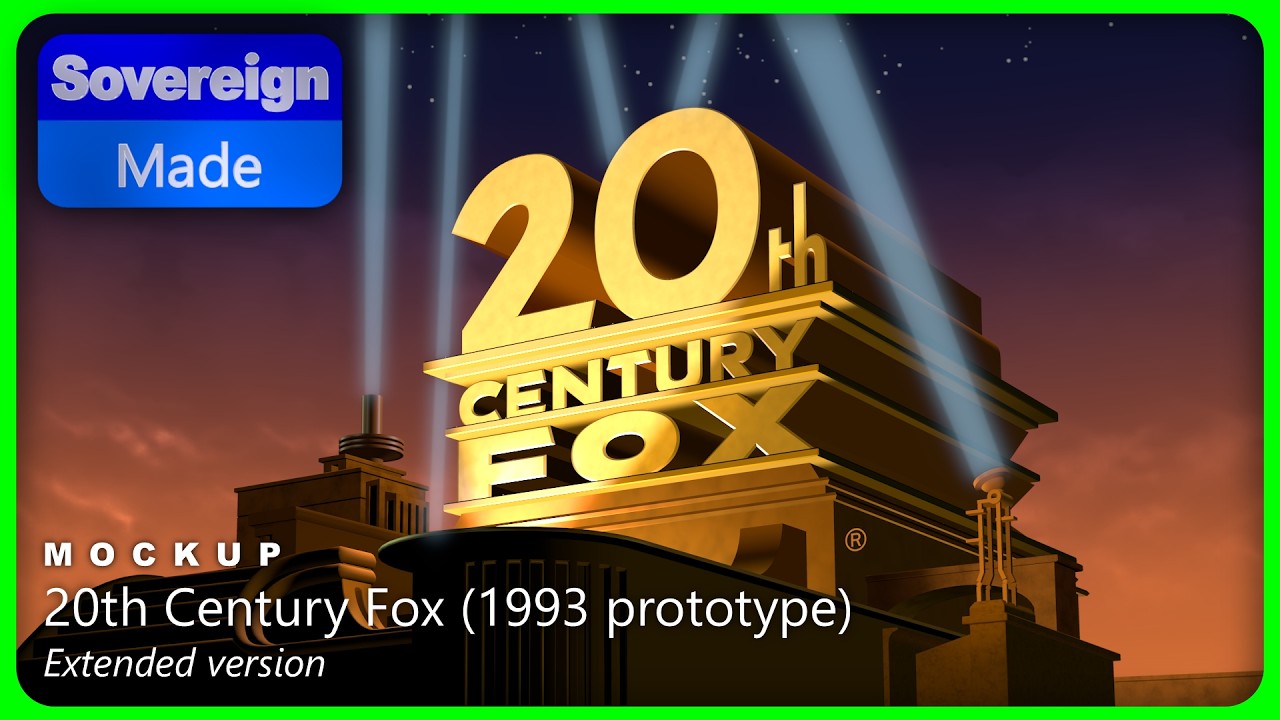 20th Century Fox (1993 prototype, extended) | Mockup | SovereignMade ...