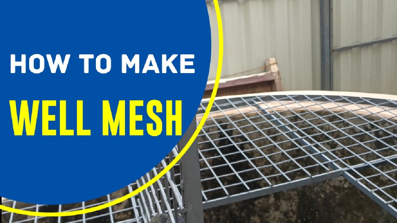 Well Mesh Making | കിണറിന്റെ മുകളിൽ ഗ്രിൽ ഇടാം - YouTube