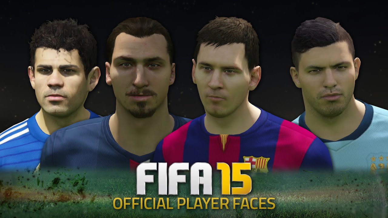 FIFA 15 | OFFICIAL PLAYER FACES! - MESSI, IBRAHIMOVIĆ, AGÜERO & MORE ...