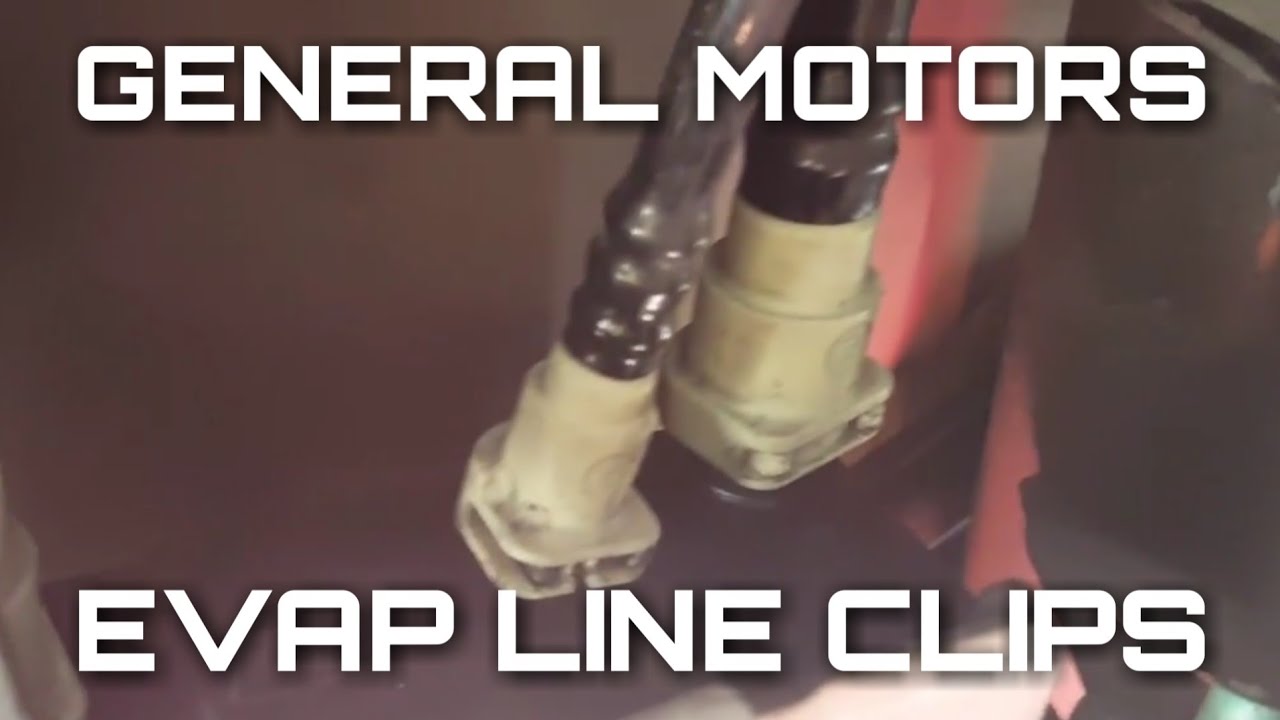 How Not To Disconnect EVAP Lines Like A Moron - YouTube