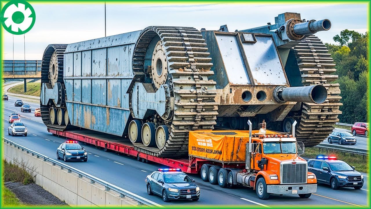 Extreme Dangerous Transport Skill Operations Oversize Truck | Biggest ...