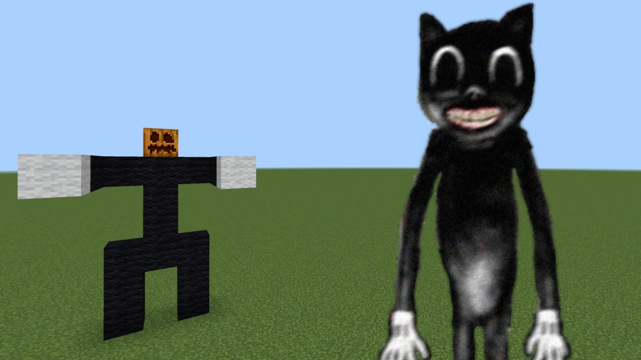 Cartoon Cat Addon in Minecraft PE - YouTube