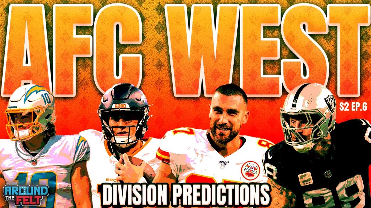 AFC West Division Breakdown + Predictions - YouTube