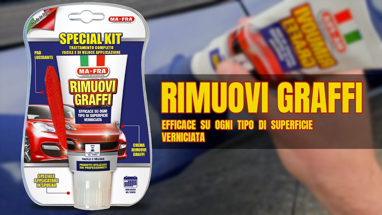 Come Rimuovere i Graffi dalla Tua Auto con il "KIT - RIMUOVI GRAFFI" di ...