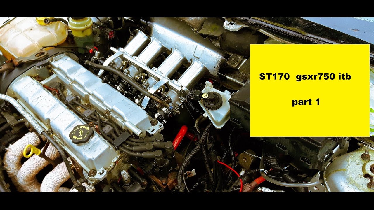 ST170 gsxr750 itbs. Throttle bodies. part 1 - YouTube