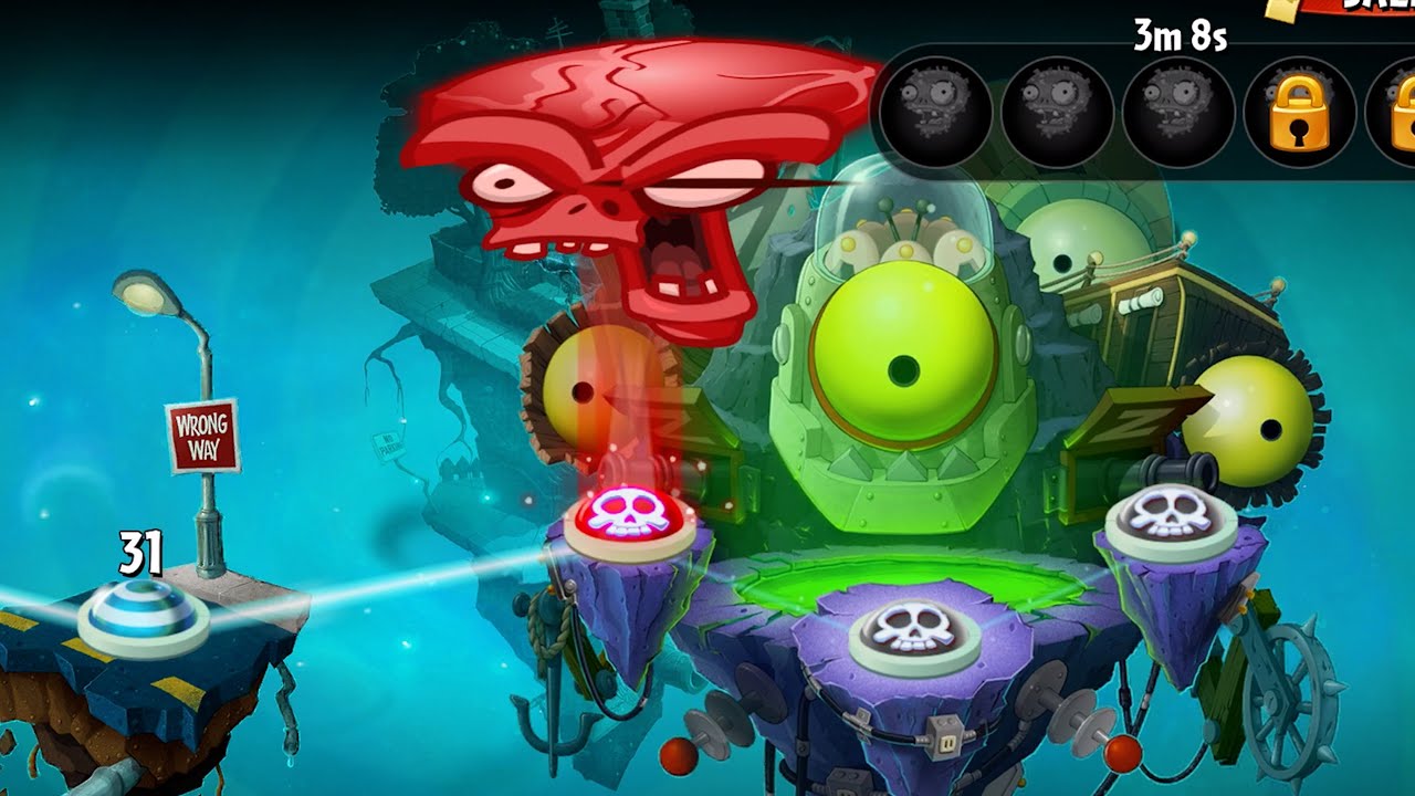 PVZ2 Modern Day Ultimate Challenge植物大战僵尸2摩登世界终极挑战 - YouTube