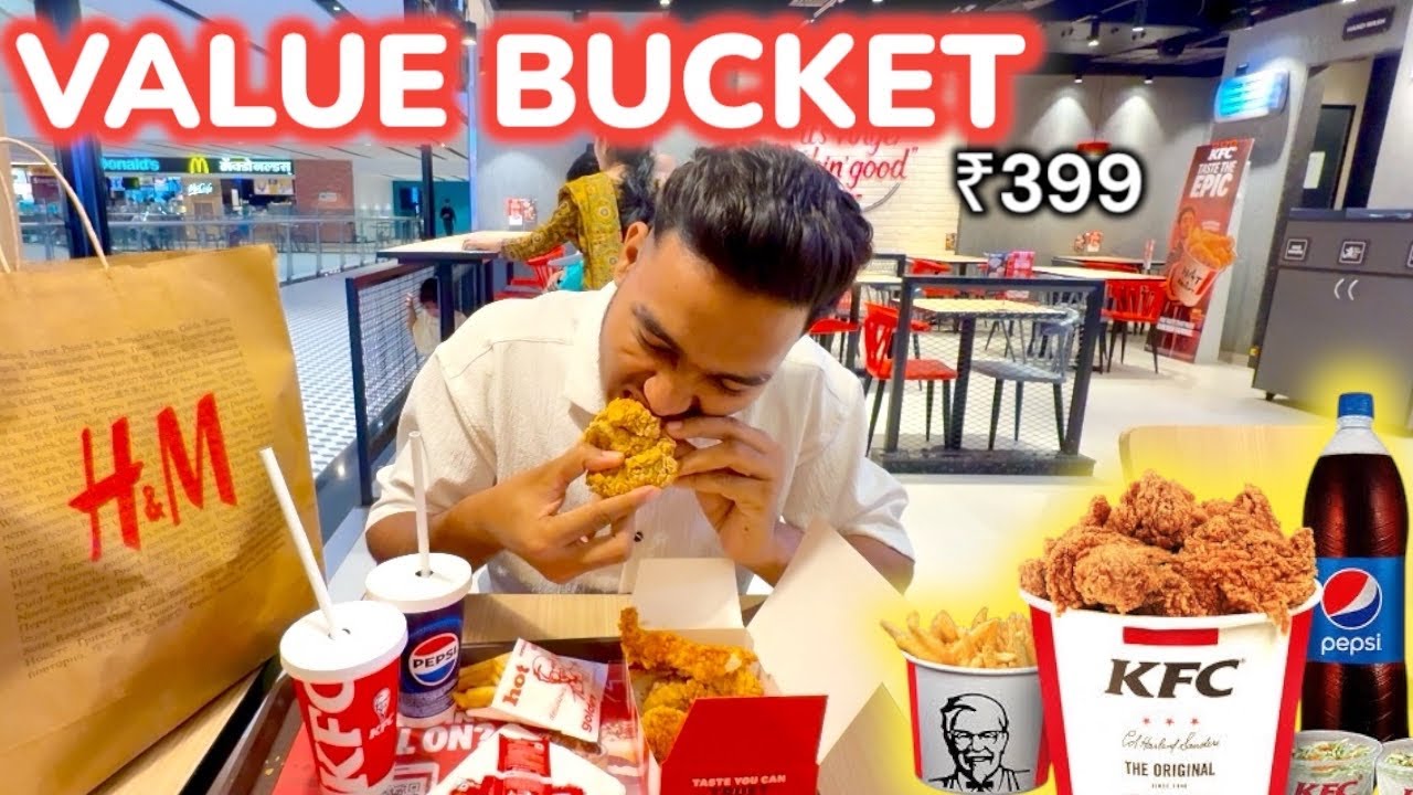 KFC VALUE BUCKET 🍗🪣 || FOOD VLOGGER || - YouTube