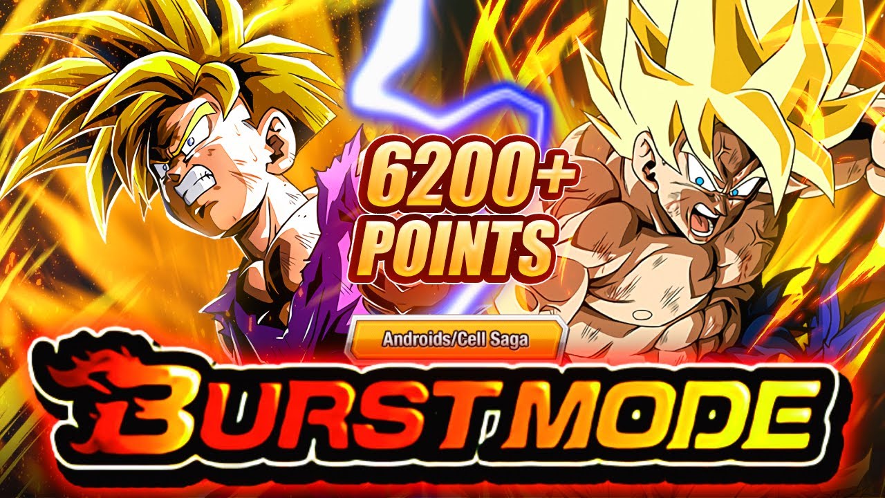 NAMEK GOKU BURST MODE! HOW TO GET 6000 POINTS WITH ANDROIDS/CELL SAGA ...