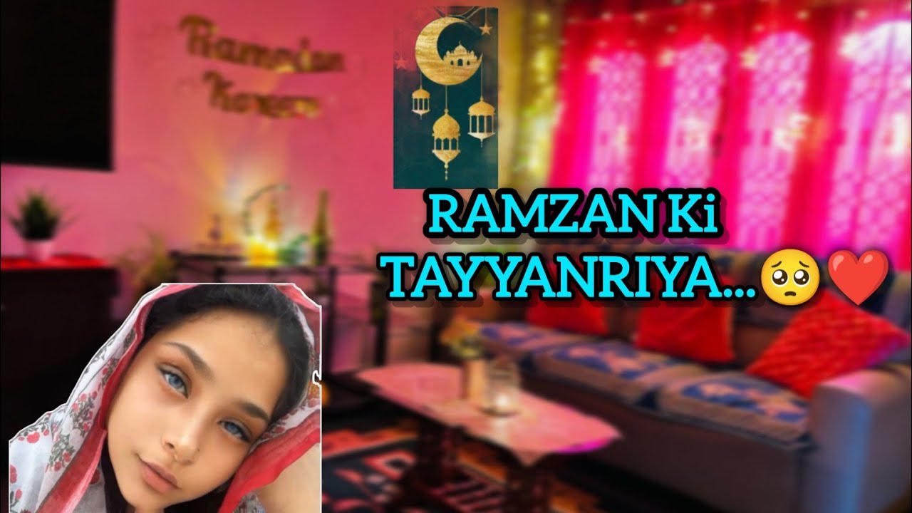 AKELE PURE ROOM KI SAFAYI KI😭 😱 | RAMZAN KI TAIYARIYAAN😍 ️| VLOG BY ...