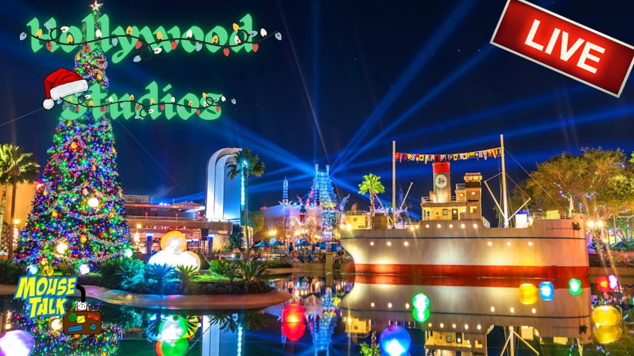 🔴 Live Hollywood Studios Evening Live Stream 12-10-2022 - YouTube