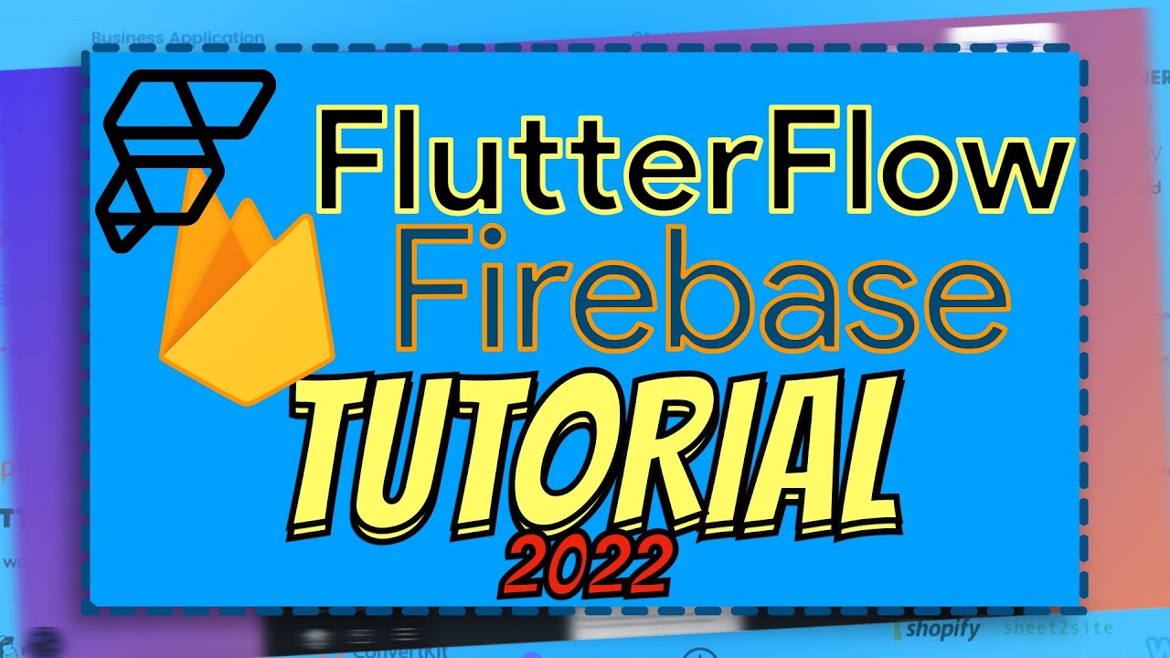 Flutterflow — Connecting And Configuring Firebase To Your App Flutterflow Nocode Training 2022