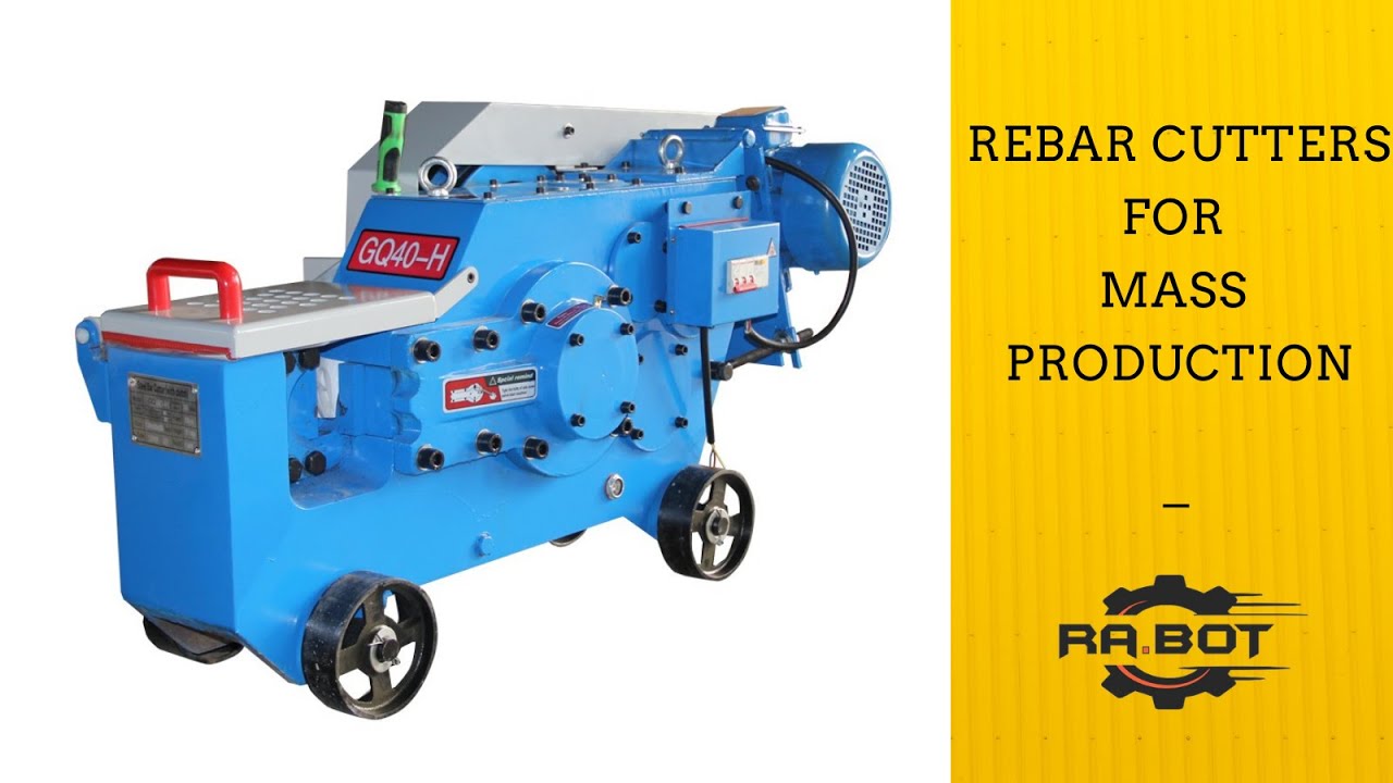 REBAR CUTTING MACHINE || RA.BOT - +91 9811855557 - YouTube