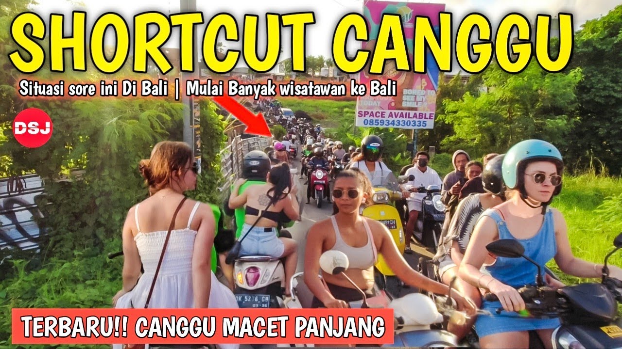 Canggu Bali Macet, Shortcut Canggu Menuju Ke Atlas Beach Fest Bali ...